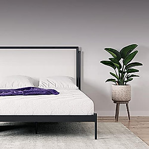 Signature Sleep Italian Made Memoir 8" Charcoal Memory Foam Mattress, Medium-Firm Support, Bed-in-a-Box, Queen