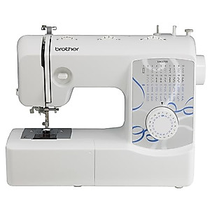 Brother XM3700 Sewing Machine, 37 Built-in Stitches, 5 Included Sewing Feet