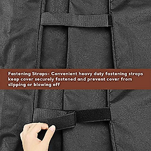 Uniflasy 60 Inch Grill Cover for Nexgrill 720-0830H 720-0888S 720-0888N 3, 4, 5 Burners Gas Grills Heavy Duty Waterproof BBQ Cover for Weber Charbroil Nexgrill Brinkmann Char Broil, Jenn Air and More