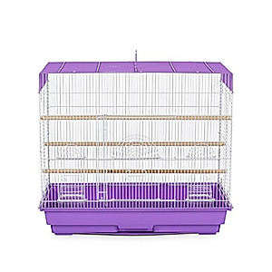Prevue Pet Products SP1804-3 Flight Cage, Lilac/White,26" L x 14" W x 22 1/4" H