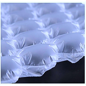 Welcoming Hands Heavy duty Cushioning Bubble Wrap for Moving & Shipping- Dual Side Bubble Cushion, 50 FT Bubble Packing Wrap for Maximum Protection -Bubble Roll Moving Supplies, Perforated at 12 IN
