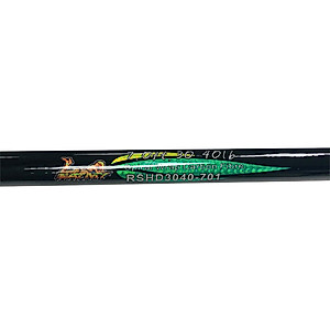 EatMyTackle Pier Pro Series Open Guide Rod | Saltwater Fishing Rod (30-40lb. 7ft.)