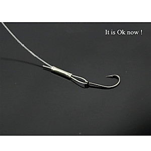 Zikablle 200pcs Single Barrel Crimp Sleeves Fishing Line er Silver Copper Tube Fishing Wire Sleeves Rigging Tackle Wire Rope Clips Tube Connector (1.6mm)