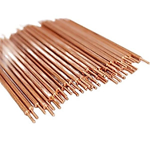 welding rod 3x100mm Point Diameter 1.4mm/1.8mm Spot Welding Rods Needles Alumina Copper Welding Rod Electrodes For Spot Welder (Size : 3x100x1.4mm 100pcs)