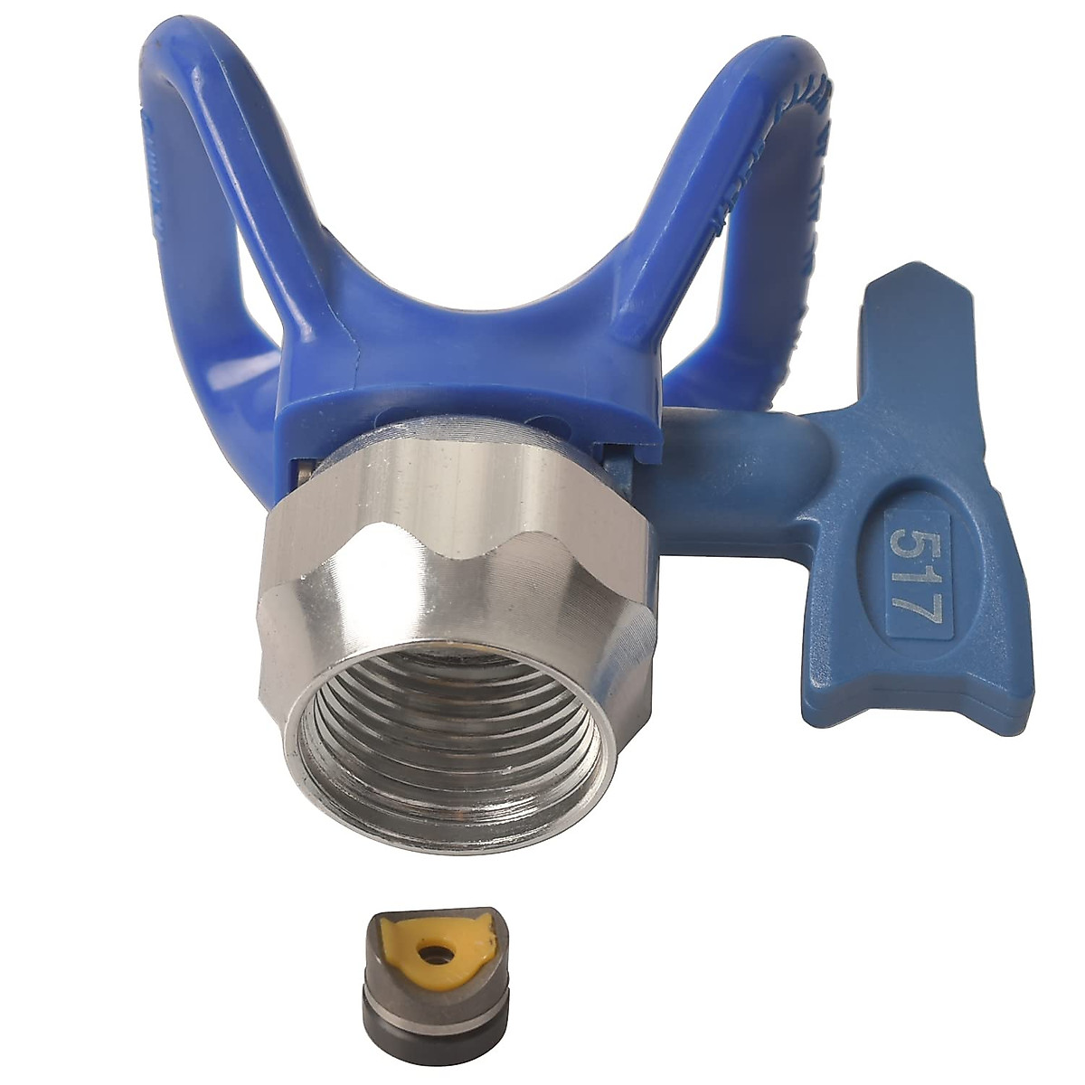 GDHXW 517 Airless Spray Tip Guard Combo Blue for Airless Paint Spray Guns