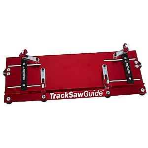 Milescraft 1409 Track Saw Guide - Universal for 7-1/4" Circular Saws, 50" Cutting Range, 2" Depth, Aluminum
