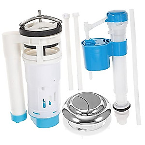 OSALADI 1 Set Float Valve Water Valve Accessories Toilet Flusher Replacement Kit Toilet Tank Mute Button Whelping Kit Toilet Tank Parts Toilet Repair Accessories Toilet Repair Kit Mute Abs