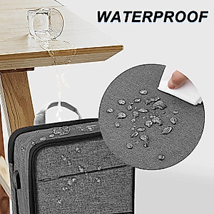 ZINZ Slim & Expandable Laptop Backpack 15 15.6 16 Inch Sleeve with USB Port, Spill-Resistant Notebooks Bag Case for Most 14-16 Inch MacBooks Surface-Books Dell HP Lenovo Asus Computers,G01BK02