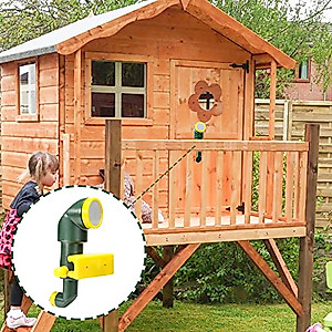 Reddgoose Playground Periscope for Kids - Pirate Periscope Toy Swing Set Accessory for Outdoor Playhouse Playset Backyard -Green