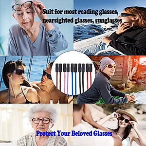 Sunglasses Strap, Eyeglasses String Holder Straps Rope, 3pcs Premium Sunglasses Chains, Leash Eyewear Retainer and Glasses Strap for Men Women kids - Sunglass Lanyard Cord Neck Retainer(3pcs Black)