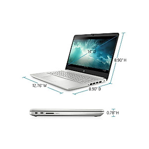 HP Laptop 14-inch , Ryzen 3 3200U Up to 3.5 GHz, AMD Radeon Vega 3 Graphics, 4GB SDRAM,128GB SSD, WiFi, Webcam, Bluetooth, Win10 S (Renewed)