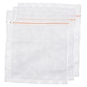 Cabilock 3pcs Hotel Organizer Pouches Washer Net Clothing Bag Factories Machine Mesh for Protector Guard Makeup Washing Travel College Wash Lingerie Bags Dorm Home Zipper Clothes