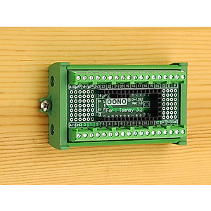 Terminal Block Breakout Board Module for Teensy 3.2, Screw Mount Version