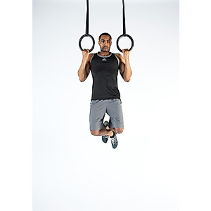 Black Mountain Products 1200lbs Rated Multi-Use Exercise Gymnastics Rings