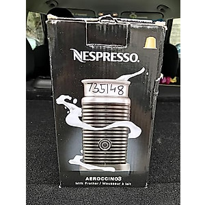 Nestle Nespresso Aeroccino3 3594 Black Milk Frother