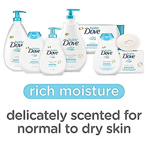 Dove Baby Wipes Rich Moisture 30 Count (6 Pack)