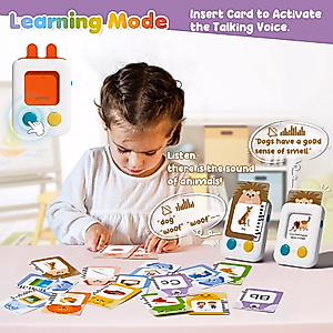 beiens Toddler Toys - Talking Flash Cards for Toddlers 2 3 4 5 6 Year Old with 240 Sight Words - Speech Therapy Autism Sensory Toys for Autistic Children - ABC Learning Educational Montessori Toys