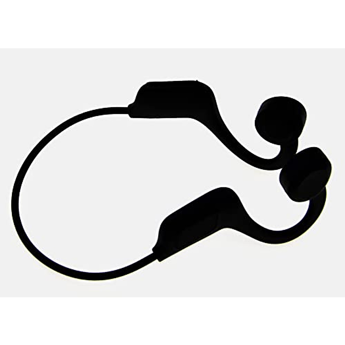 Open-Ear True Wireless Stereo Headphones Over Ear Air Conduction Loud And Clear Headset Wireless Hands-Free Pain Free Headphones For Cycling Driving Hiking Students Ears Pain-Free Earphone (Black)