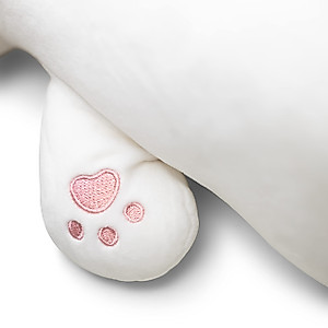 Snuggillows Weighted Stuffed Animals - 5lb Weighted Stuffed Cat Plush, 20" - Cute Big Stuffed Animals