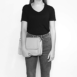 Pixie Mood Victoria 11.5 x 8.5 Vegan Leather Crossbody Bag, Apricot