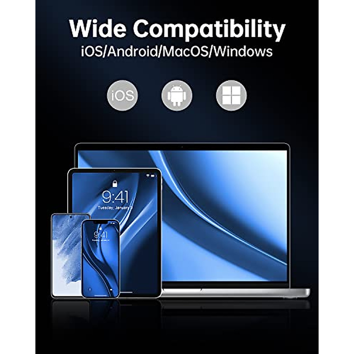 GUSGU X2 True Wireless Earbuds Bluetooth Headphones, Premium Sound Quality, Bluetooth Earbuds with Microphone, Touch Control Wireless Earphones, IPX5 Waterproof, Wireless Earbuds for iPhone, Android