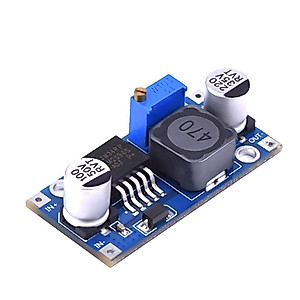 DAOKI 6Pcs Step-Down Power Supply Module LM2596 LM2596S Buck Converter DC to DC 3.0-40V to 1.5-35V High Efficiency Voltage Regulator Module