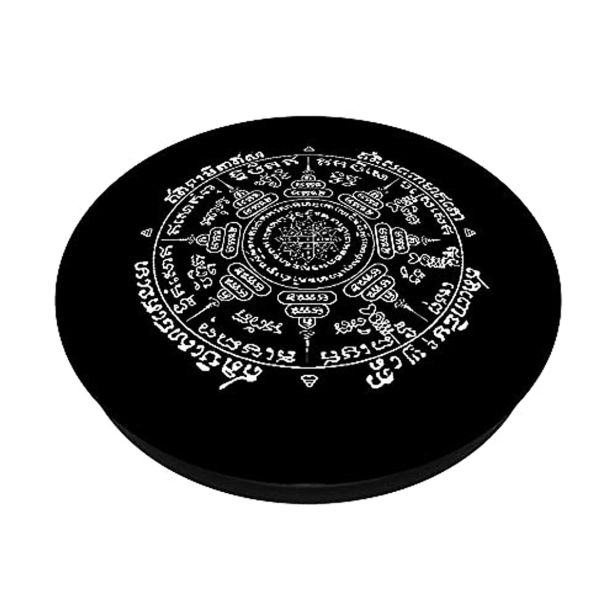 Sak Yant Thai Paed Tidt Tattoo Eight Direction Thailand PopSockets Swappable PopGrip