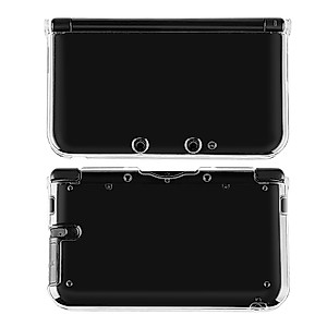 TNP 3DS XL Case - Ultra Clear Crystal Transparent Hard Shell Protective Case Cover Skin Accessory Compatible with Nintendo 3DS XL LL