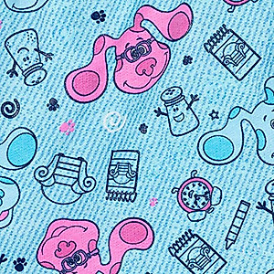 Nickelodeon Blue's Clues Toddler Girls Graphic T-Shirt French Terry Shorts Set Pink 2T