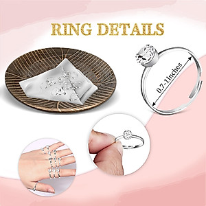 Don't say Bride or Wedding Game, Put a Ring on It Bridal Shower Game with 50 Fake Rings, Bridal Shower Decorations, Bachelorette Hens Party Game, Wedding Shower Supplies - 03