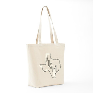 CafePress Austin Texas Tote Bag Canvas Tote Shopping Bag