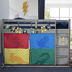 Harry Potter Loft-Bed Tent-Curtain Set for Low-Twin Loft-Bed (Bed Sold Separately) by Delta Children