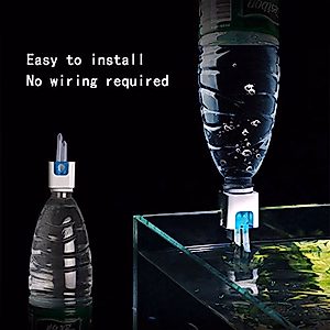 WuyouChy Aquarium ATO System Fish Tank Water Level Controller Automatic Top Off Water Filler with Adapter