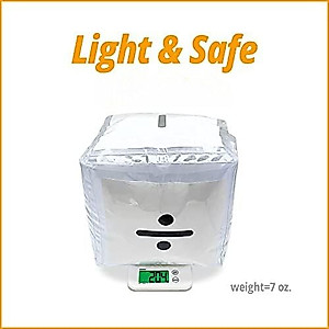 i-Scream Customizable Dice - Giant Dice, 10 Inch Inflatable Dice Jumbo, Easy Storage, Large Pocket, PVC Material, Great for Games, School PE/Classroom Activities, Church Events and Kid's Parties,1pc