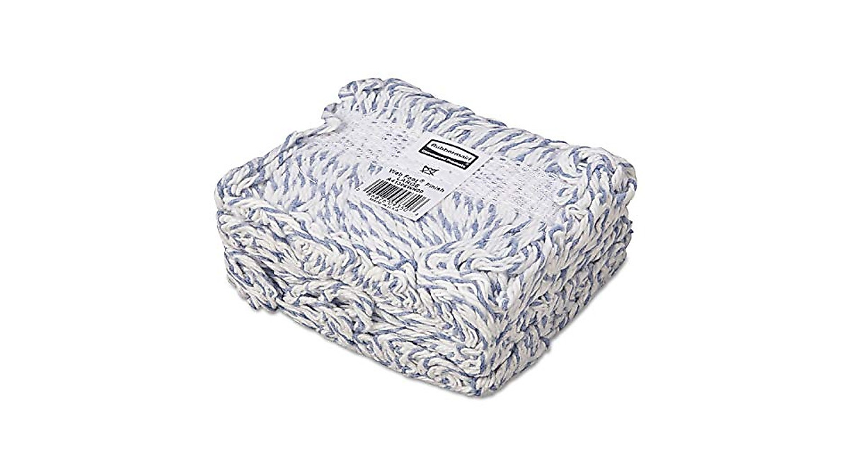 Rubbermaid Web Foot Finish Mop - Large & Efficient