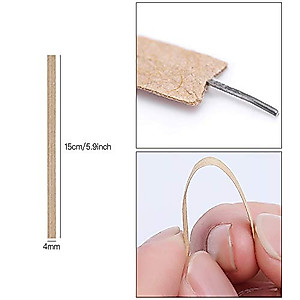1000 Pcs 6" Twist Ties, Kraft Paper Twist Ties Plant Ties Cable Ties Reusable Bread Ties for Party Cello Candy Coffee Treat Bags Cake Pops (6")