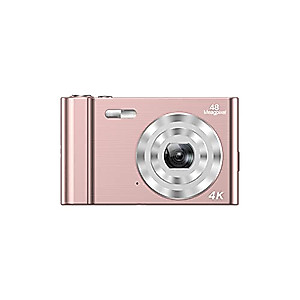 Digital Camera for Photography, 4K Compact Point and Shoot Camera for Kids Portable Video Camera with 32Gb Sd Card 16X Digital Zoom for Teens Students Boys Girls Gifts