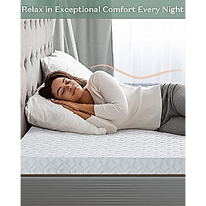 BedStory Memory Foam Mattress Topper Full - 4 Inch Gel Infused Bed Toppers - High Density Foam and Premium Soft Cover, CertiPUR-US Certified