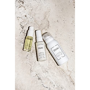 OUAI- Leave In Conditioner Travel Size, Super Dry Shampoo Travel Size, Wave Spray Travel Size