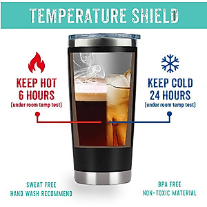 Dad In The Streets Daddy In The Sheets Tumbler 20 Oz - First Father s Day Gifts For New Dad, Godfather - Gift For First Time Dad, Grandpa, Papa - Dad To Be Gifts For 1st Time Dad, Expectant Father