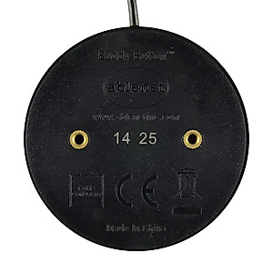 AbleNet Buddy Button Switch Red - Assistive Technology Interactive Switch for Communication and Accessible Play - Product# 57100