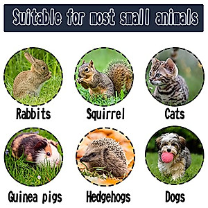 Hamiledyi 8 Pcs Guinea Pig Mats Small Animals Fleece Bedding Rabbit Warm Bed Bunny Cage Free Cutting Training Pads for Chinchilla Hamster Rat Ferret or Other Small and Medium Sized Pets