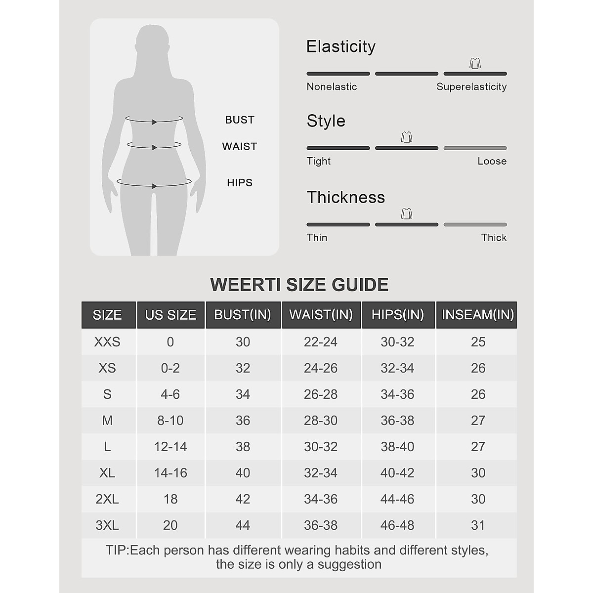 WEERTI Thermal Underwear for Women Long Johns Women with Fleece Lined, Base Layer Women Cold Weather Top Bottom（Black S）