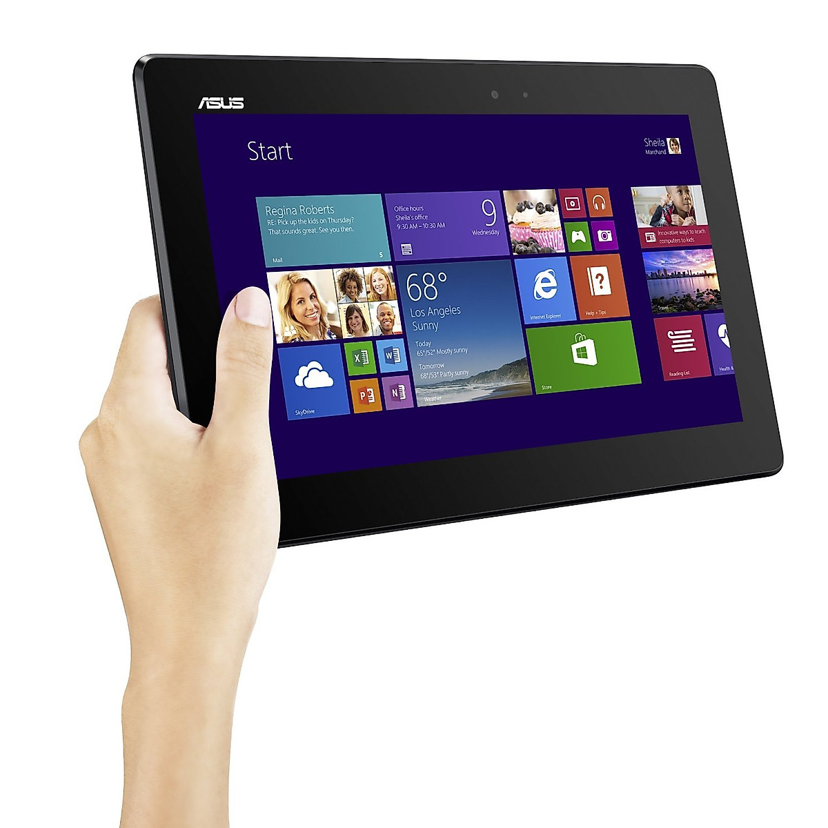 ASUS Transformer Book T100TA-C1-GR 10.1" Detachable 2-in-1 Touchscreen Laptop, 64GB (Grey)