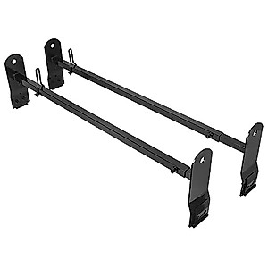 QYGCHUSIN Fits Ladder Roof Rack Rain Gutter Bars Steel Upper -432 FFEESVLRRRGCBN