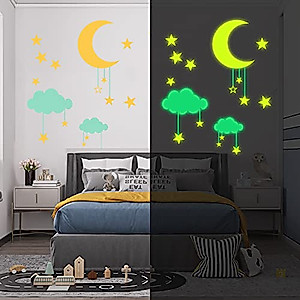 TECKWRAP Glow in Dark Matte Neon Adhesive Craft Vinyl Precut Sheets 12" x 12" 6 Sheets/Pack for Craft Cutters,Sign Plotters