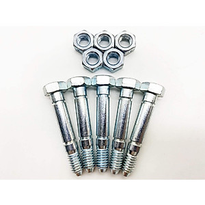 Huarntwo 5 Pack Shear PINS & Bolts for Ariens 53200500 03204300 Snowthrower