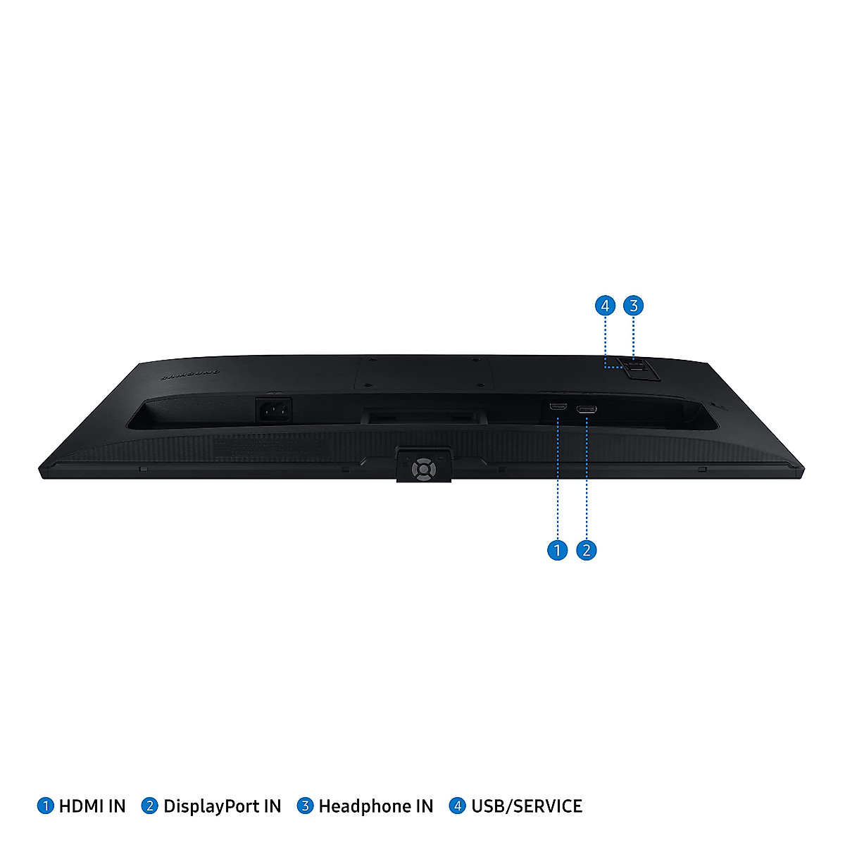 Samsung Business S70A Series 32 Inch 4K UHD 3840x2160 Computer Monitor, VA HDR10, Pivot Stand, DisplayPort, HDMI, Headphone (S32A704NWN) (Renewed)