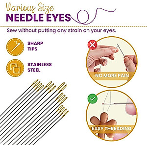 Stamped Embroidery Starters Kits with Pattern for Beginners Little Pink Flowers with Hoops Black Cloth Threads Needlework Art Cross Stitch Kits for Adults Students Home Decoration