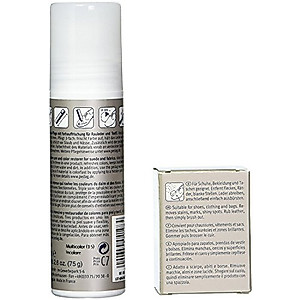 pedag Suede Cleaner and Textile Color Restorer, 3 pc Cleaning and Care Kit for Shoes and Boots, Made in Germany, Neutral Multi Color